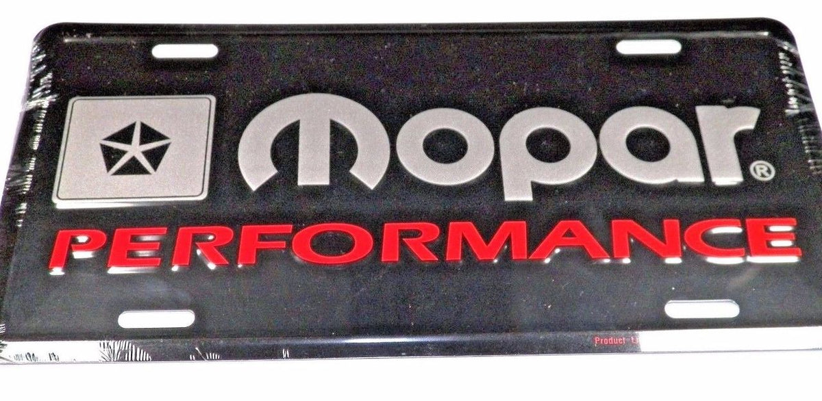 Classic Car License Plate Mopar Performance 1288 Retro Motive classic-car-license-plate-mopar-performance-1288-retro-motive