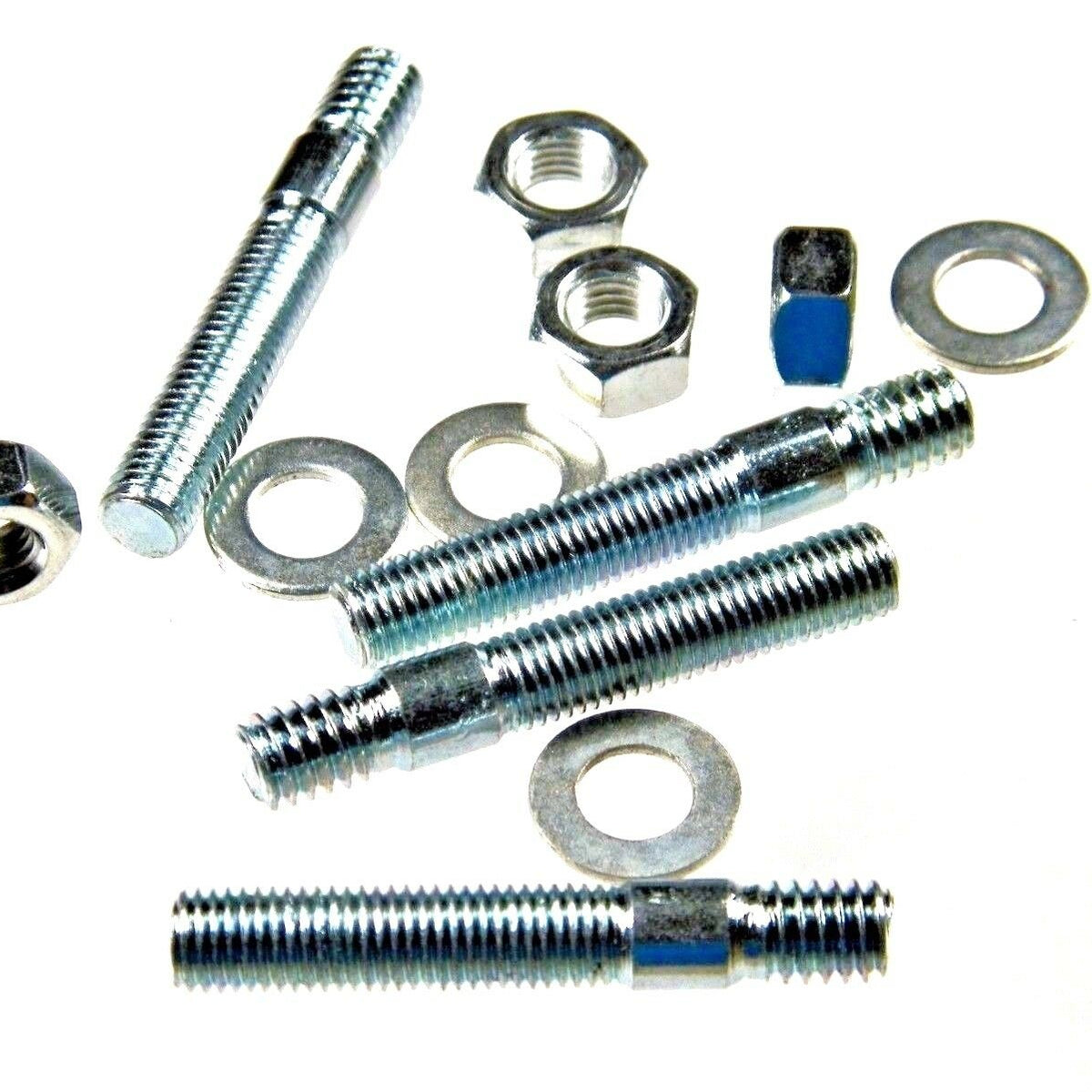2" Carb Studs w/ Nuts & Washers Zinc Coated Use With Holley Demon Edel – Retro-Motive