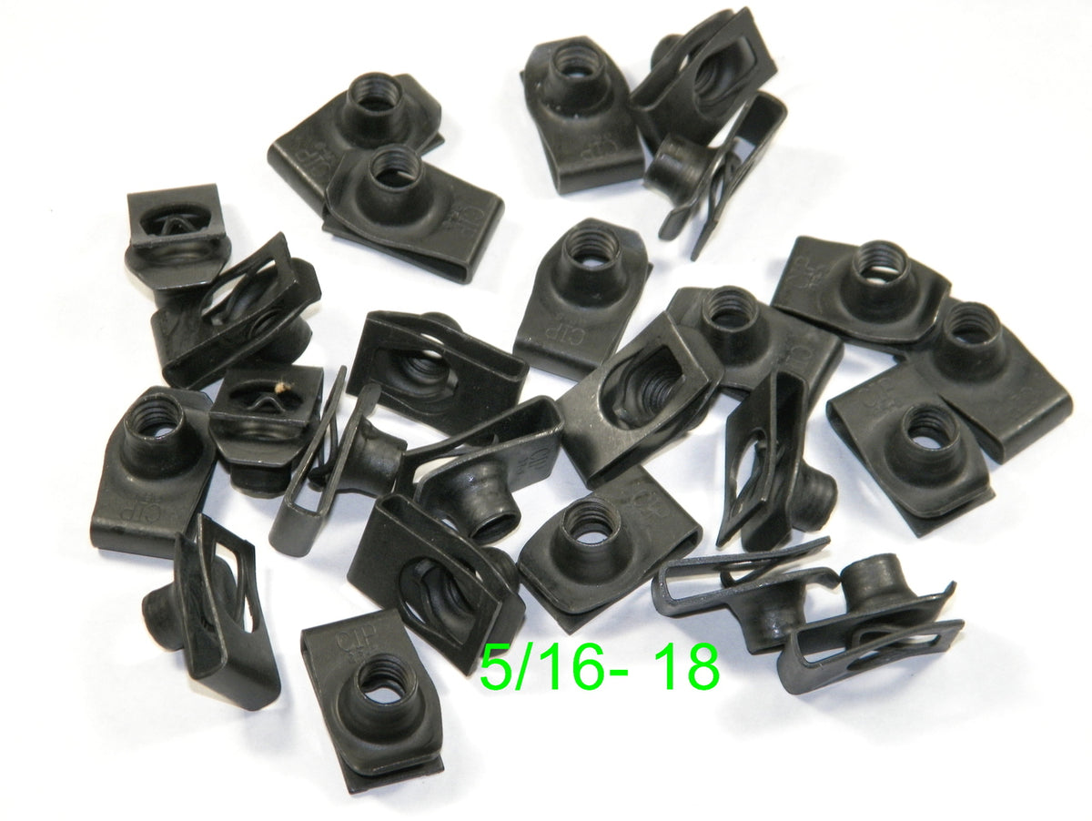 Mopar Fender Clips 5/16" 25 Pack #19 – Retro-Motive