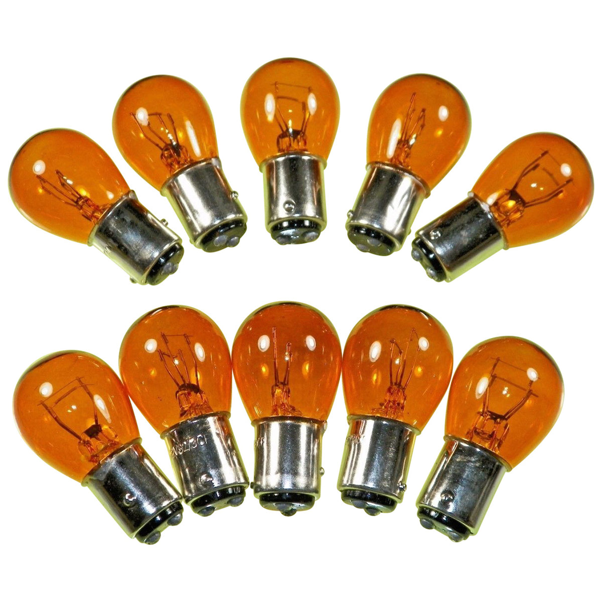 #1157NA AMBER Standard Bulbs Tail Light Bulbs (10 PACK) #39 – Retro-Motive