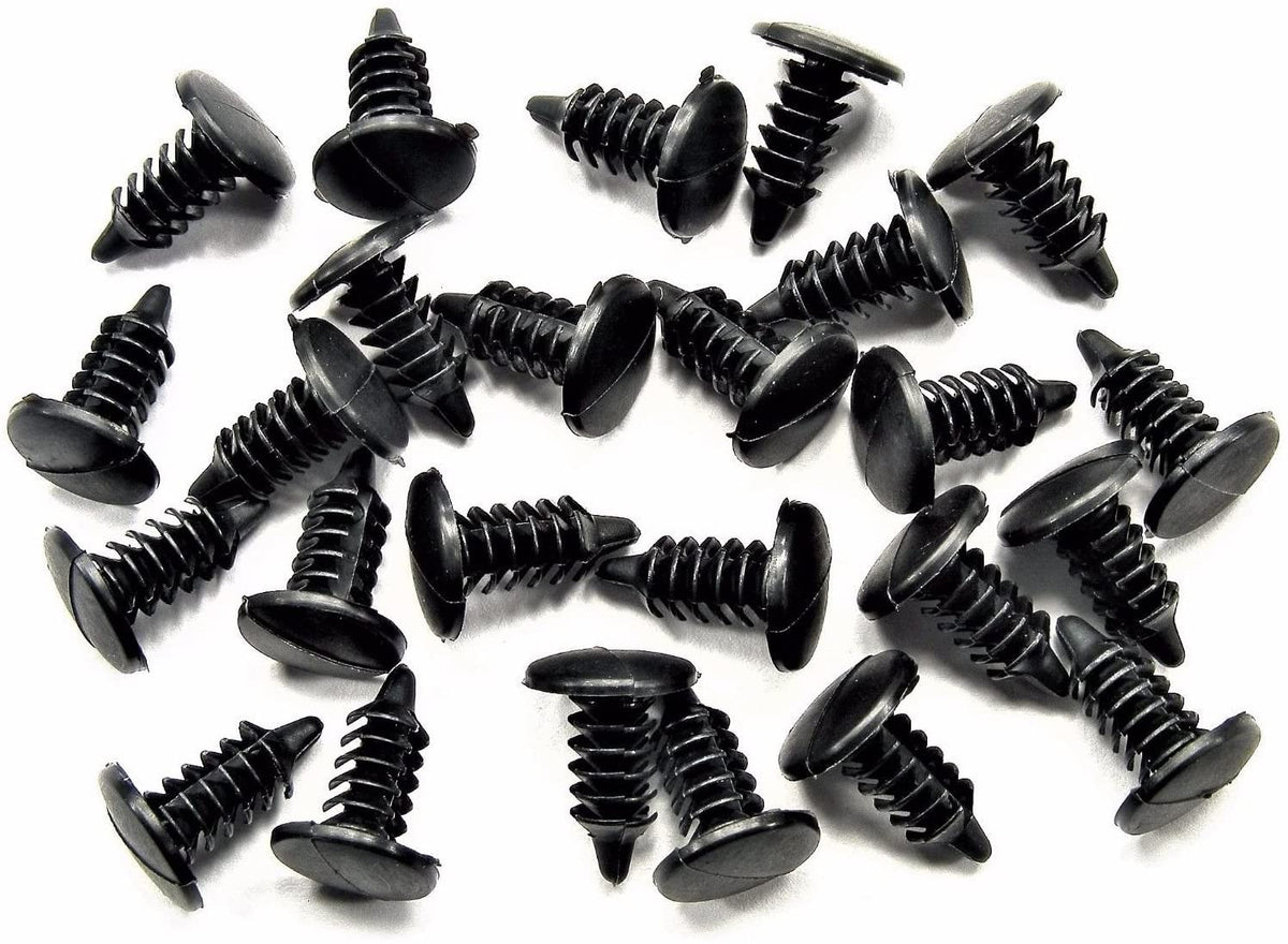 Nylon Push Retainers Fit 5/32" Hole 7/16" Stem Length (Qty-25) #1805 ...