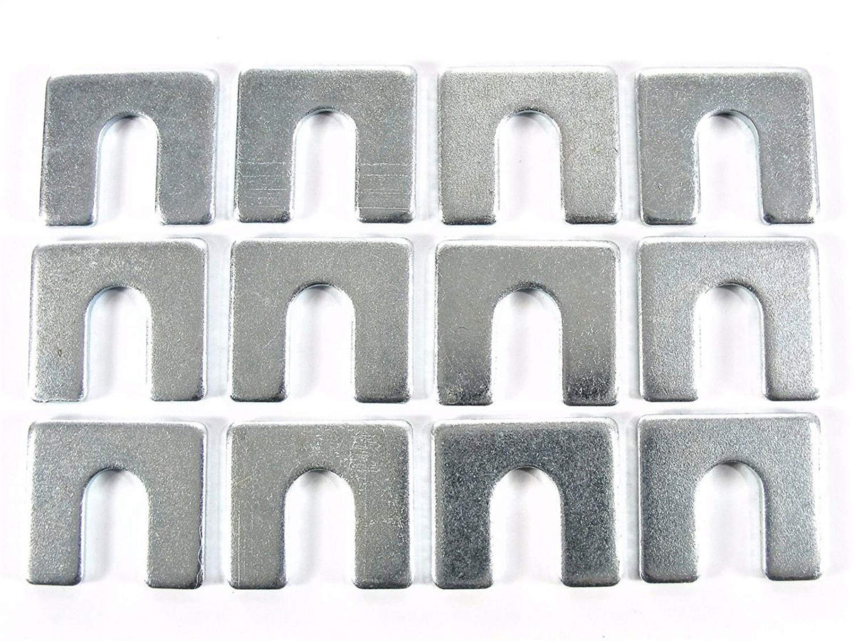 1/8" Thick Body Shims 3/8" Slot Fit GM Ford Mopar (Qty-12) #2134 ...