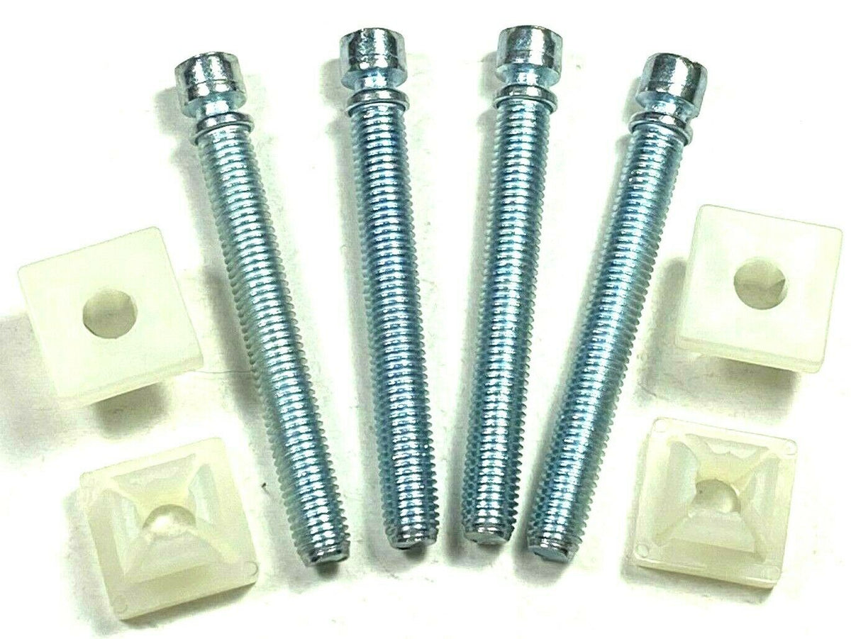 Headlight Adjuster Screws & Nylon Nuts For GM 1/4-28 x 2" Long (Qty-4 ...