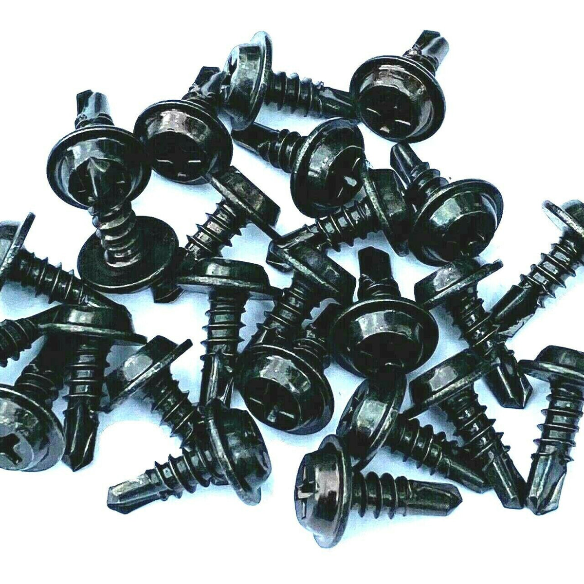 #8 X 1/2" Phillips Washer Head Self Tapping Trim Screws (Qty-25) #975 ...