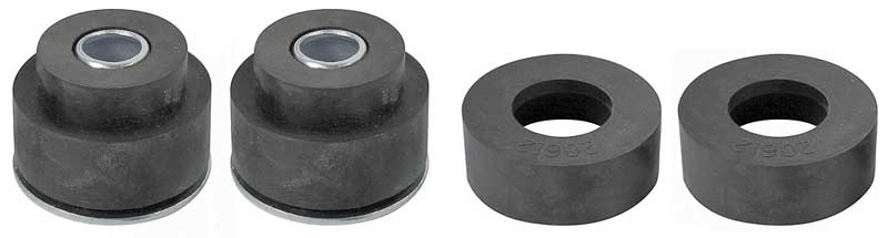 68-72 GM A Body (except GTO) Radiator Support Bushing Set without Hard ...